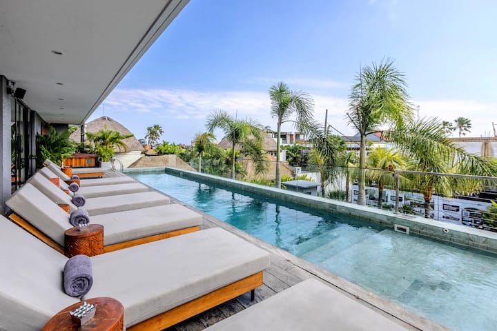 Elite Studio With Rooftop Sunset & Canggu Vibes - Canggu