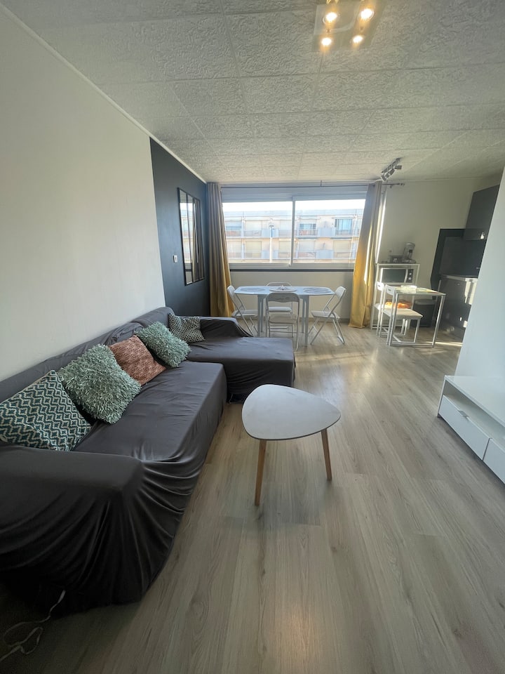 Studio+  4 Pers - 100m Plage - Port-la-Nouvelle
