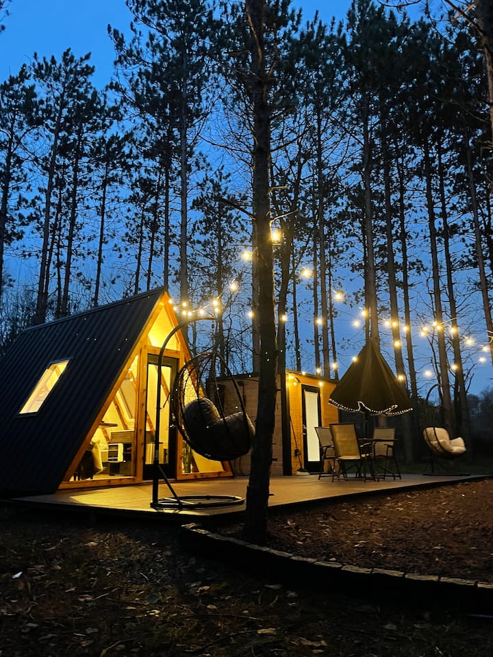 Tiny Home, A-frame, 30 Mins. From State Collage - Estados Unidos