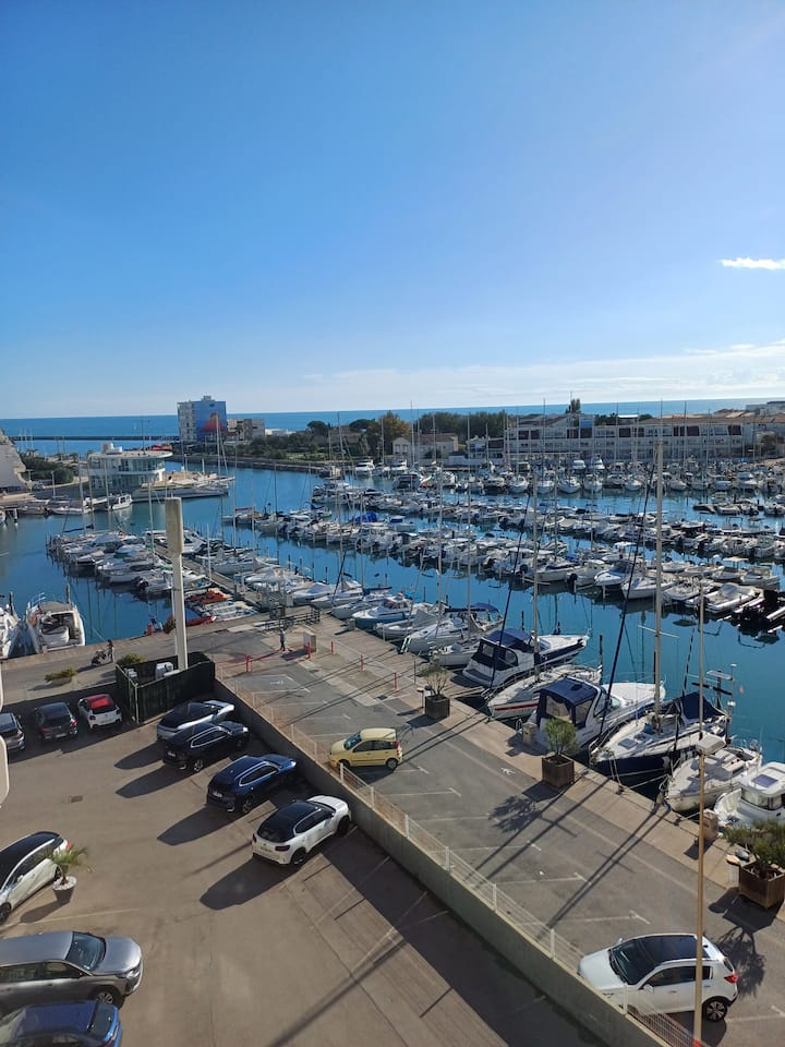 Plein Soleil T3 Pour 6p Vuemer,parking, Wifi,clim - Mauguio