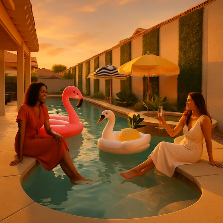 Family Oasis| King Bed|heated Pool |Spa•arcades - Henderson