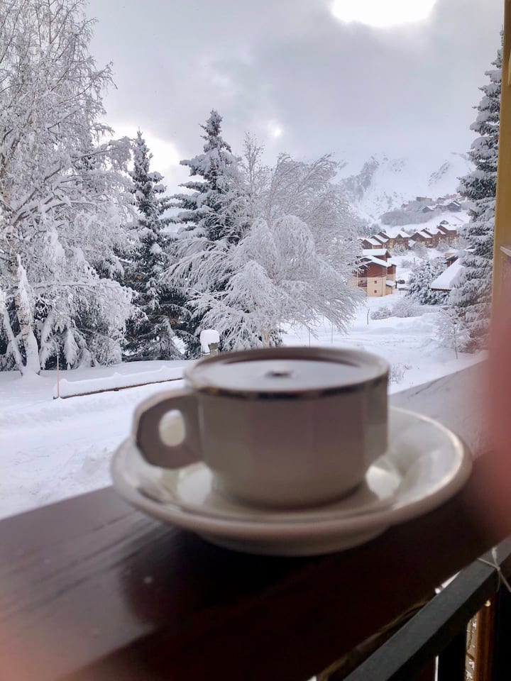 100m2 Pour 5-6 Pers, Parking Privé - Albiez-Montrond