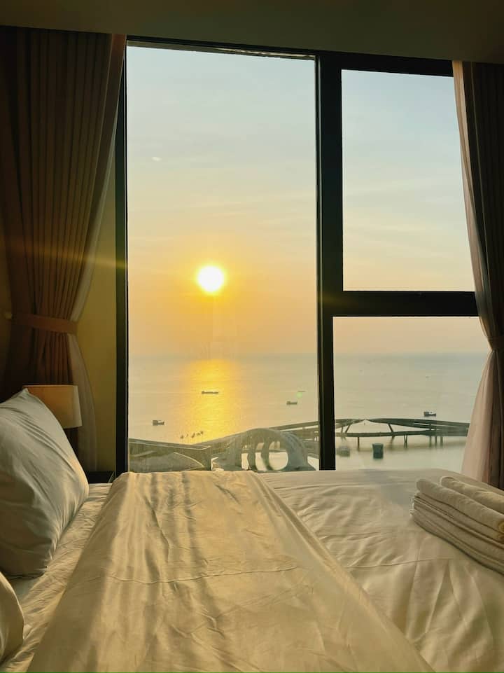 Firework & Sea View At 2br In Sunset Town - Phú Quốc