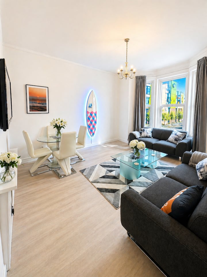 The City Surfer/parking Included /Football Table - Bournemouth