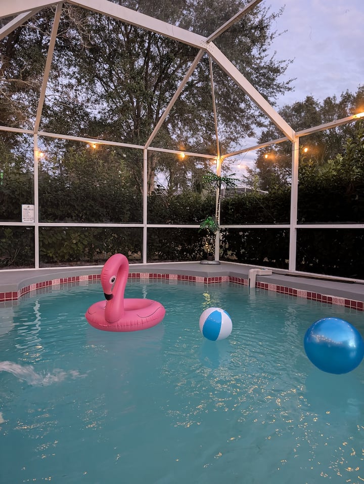 Spacious Home With Heated Pool In Palm Coast! - Flagler Beach, FL