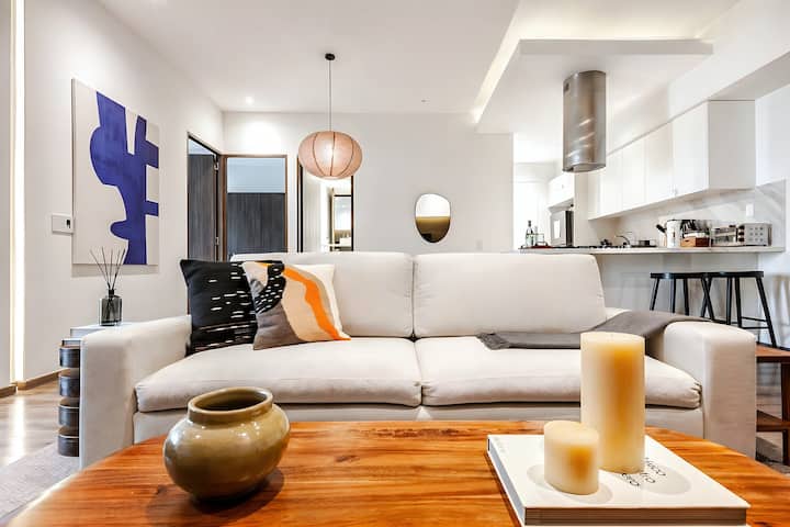 Top 10% Condesa Apartment • Ac, Pool & Balcony - Mexico City
