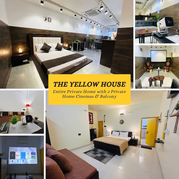 Entire 2 Floor House In Gomti Nagar + Home Cinema - Lucknow