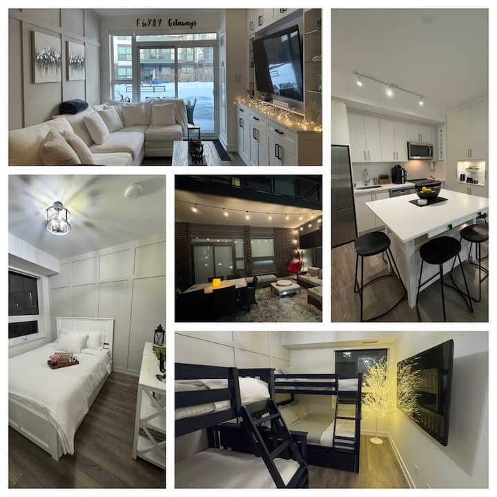 Condo In Innisfil - Ground Floor - Sleeps 10 - Innisfil
