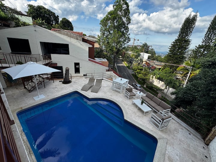 Villa Aurora @San Salvador+ac+pool+wif - San Salvador