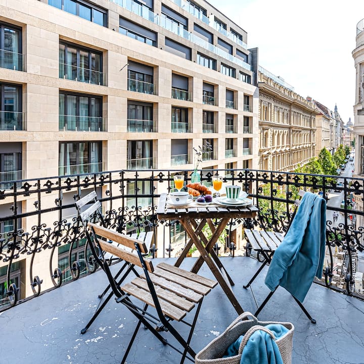 Velvet Terrace Deluxe Suite Near To Fashion Street - Budapest