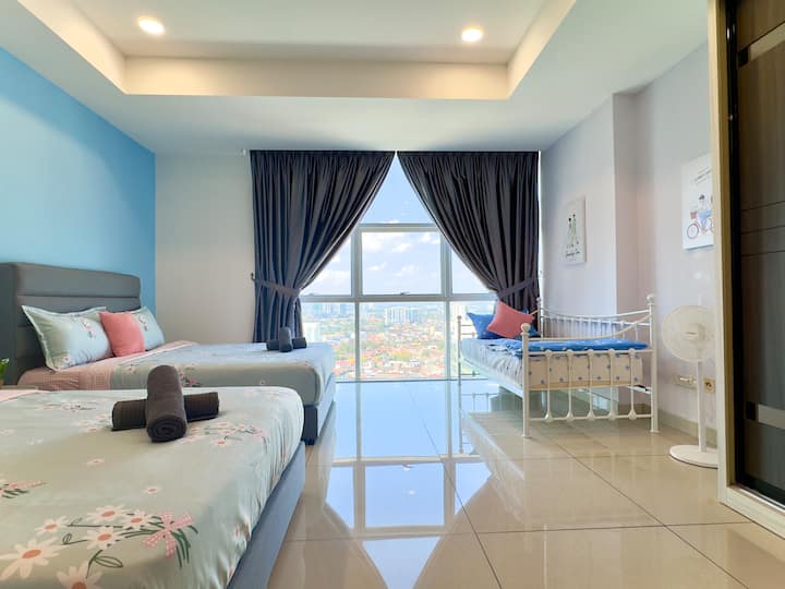 【G Home】ksl City A#33 Fourbedrooms - Private Lift - Johor Bahru