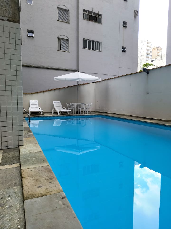 Ap.pitangueiras Com Piscina, Duas Quadras Da Praia - Guarujá