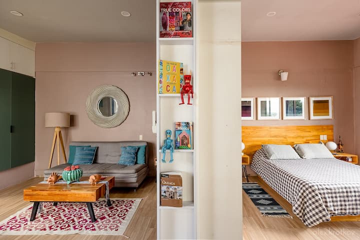 Apt. Paramo/ Fast Internet/design/comfort/equipped - Oaxaca