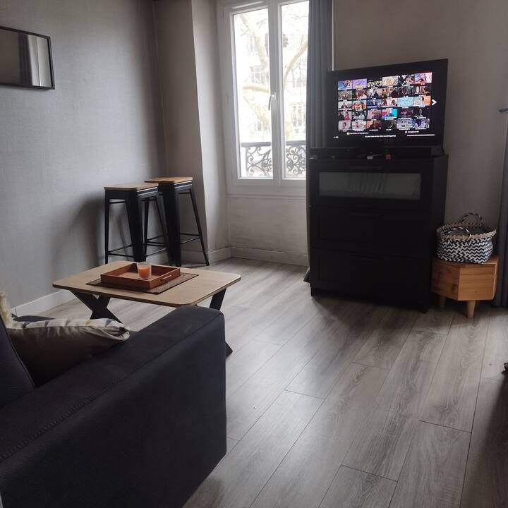 Studio Lumineux Tout éQuipé - Boulogne-Billancourt