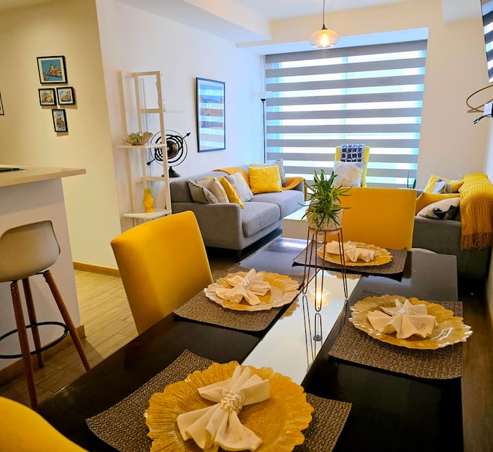 Cozy & Fresh 3 Br Apt. @ City Haus Zona 10 - Guatemala City
