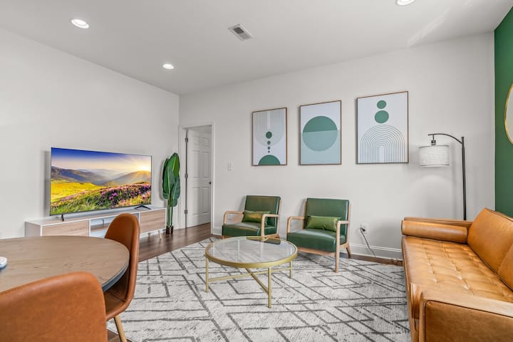 Family Friendly 3bd/1ba, Sleeps 8 In Fairmount Pa - 필라델피아