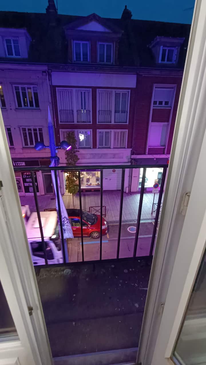 Chambre Balcon Hyper Centre - Beauvais