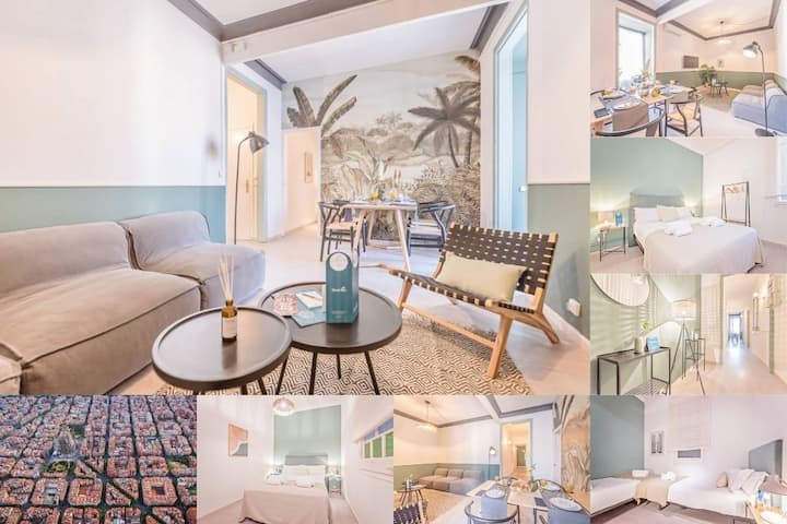 Great 8-bedrooms 4-bathr. Groupflat In L'eixample - Barcelona