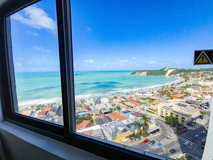 Suíte #1706 Em Hotel A 180m Da Praia - Natal