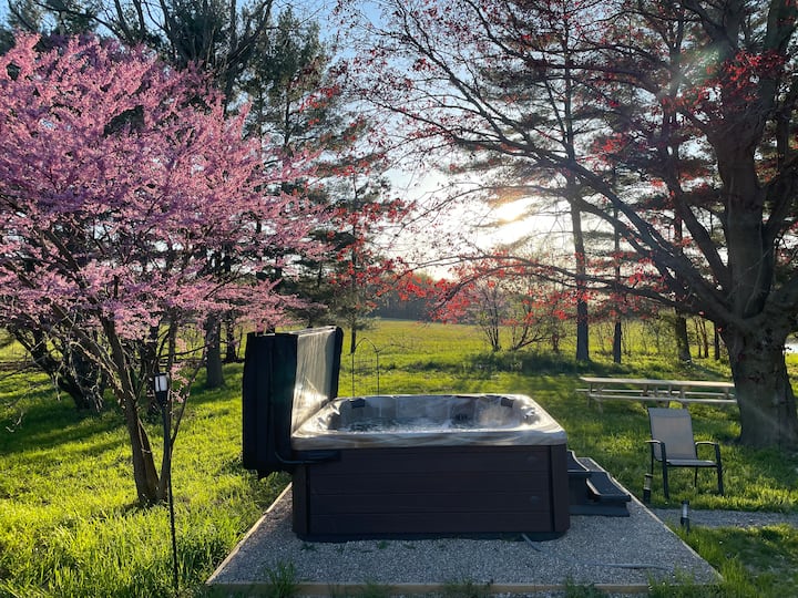 Pine Haus - Home W Private Hot Tub 5 Min To Cma - Lake Maxinkuckee, IN