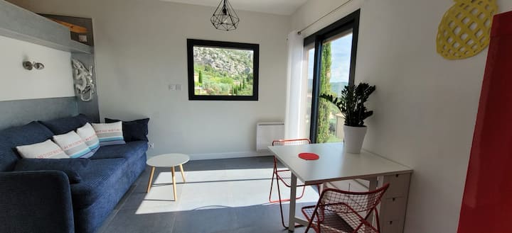 Studio Calme Et Bien éQuipé Avec Superbe Vue - Valensole
