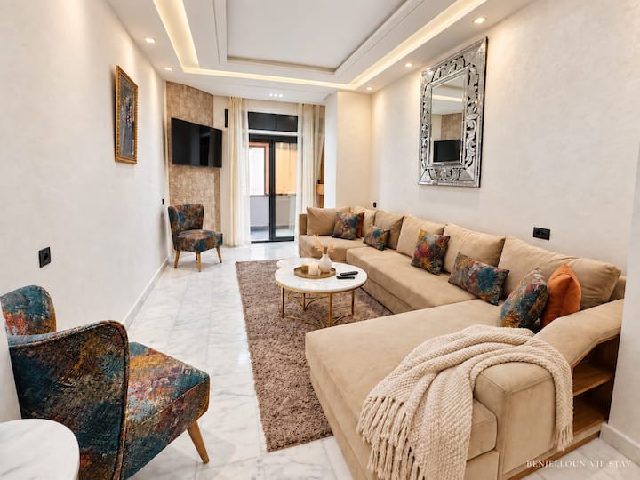 Elegant 2 Bedrooms & Terrace | Families & Couples - Tánger