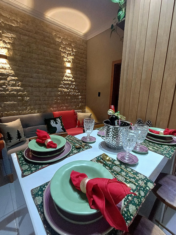 Apedecor Santos/s.vicente 1bedroon  Alexa/minibar - Sao Vicente, Brazil