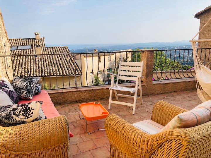 Maison Entre Mer Et Montagne - La Gaude