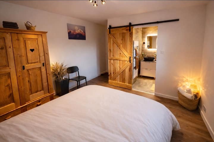 Appart'chalet Cosy Balcon Vue Jura Proche Genève - Saint-Genis-Pouilly