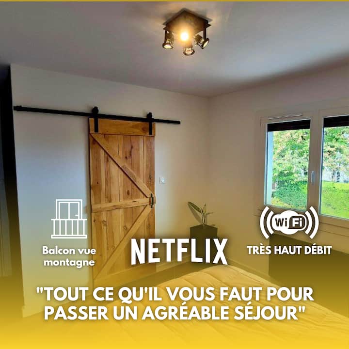 Spacieux T2 Au Calme Balcon Vue Jura Proche Genève - Gex