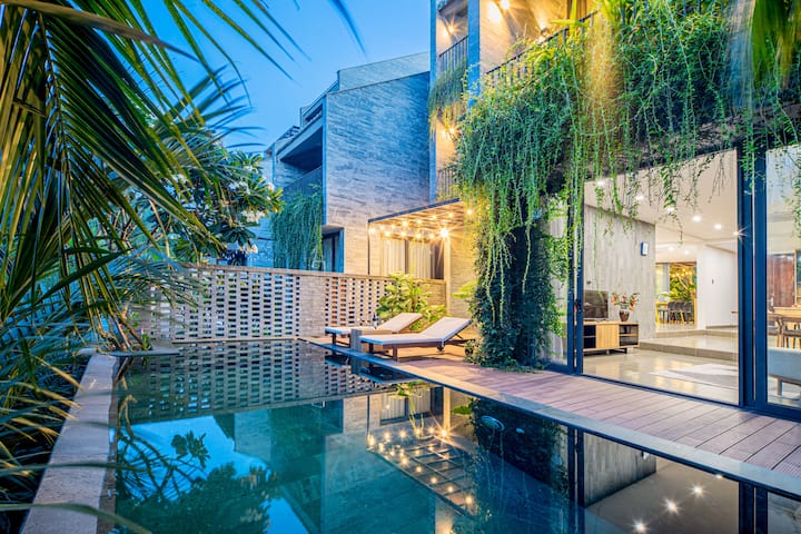 Villa Hội An Bên Sông, 4 Phòng Ngủ, Cạnh Rừng Dừa - Hội An