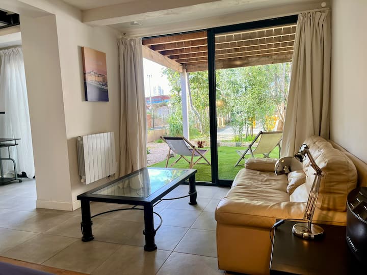 2 Pièces Terrasse+ Jardin Commun - Marsella