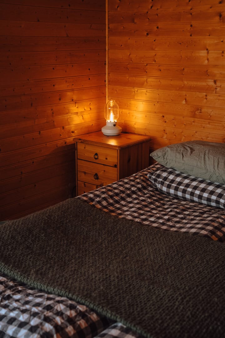 Northern Lights Cabin W/private Hot Tub - Iceland