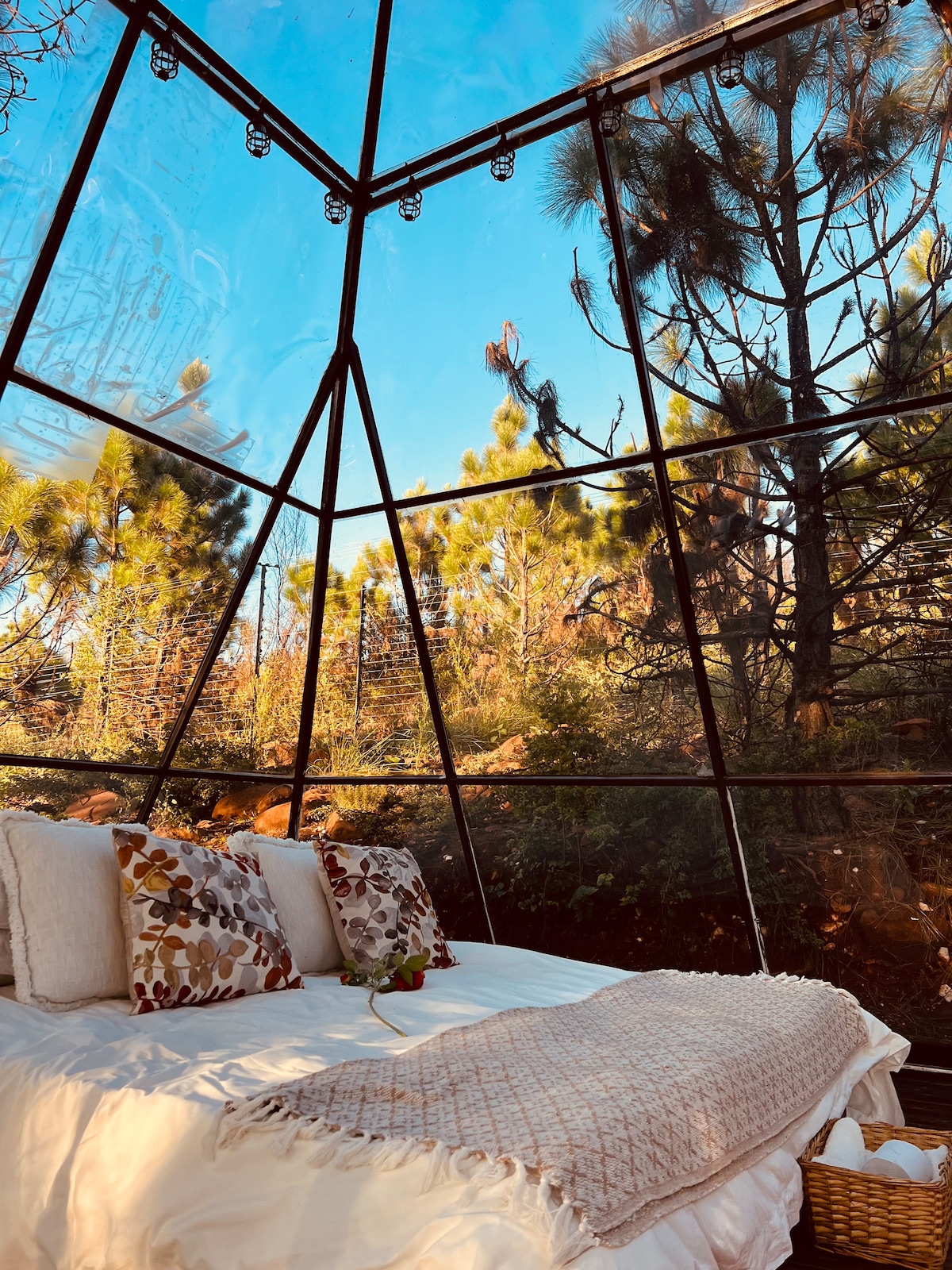 RaHa Pyramid Retreat - Dome houses for Rent in Sedibeng District ...