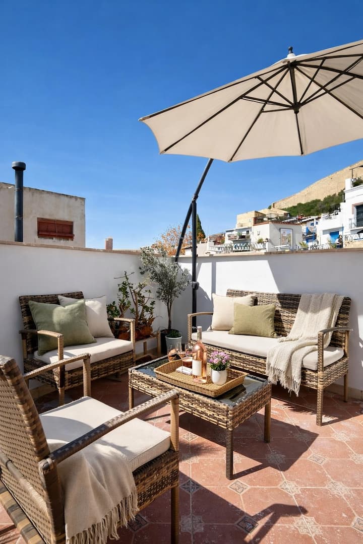 Joya Histórica En Santa Cruz/doble Terraza/vistas - Alicante