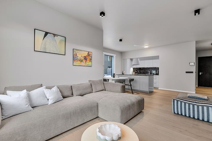 City Lux 2br/2ba With Free Parking City Center - Reykjavík