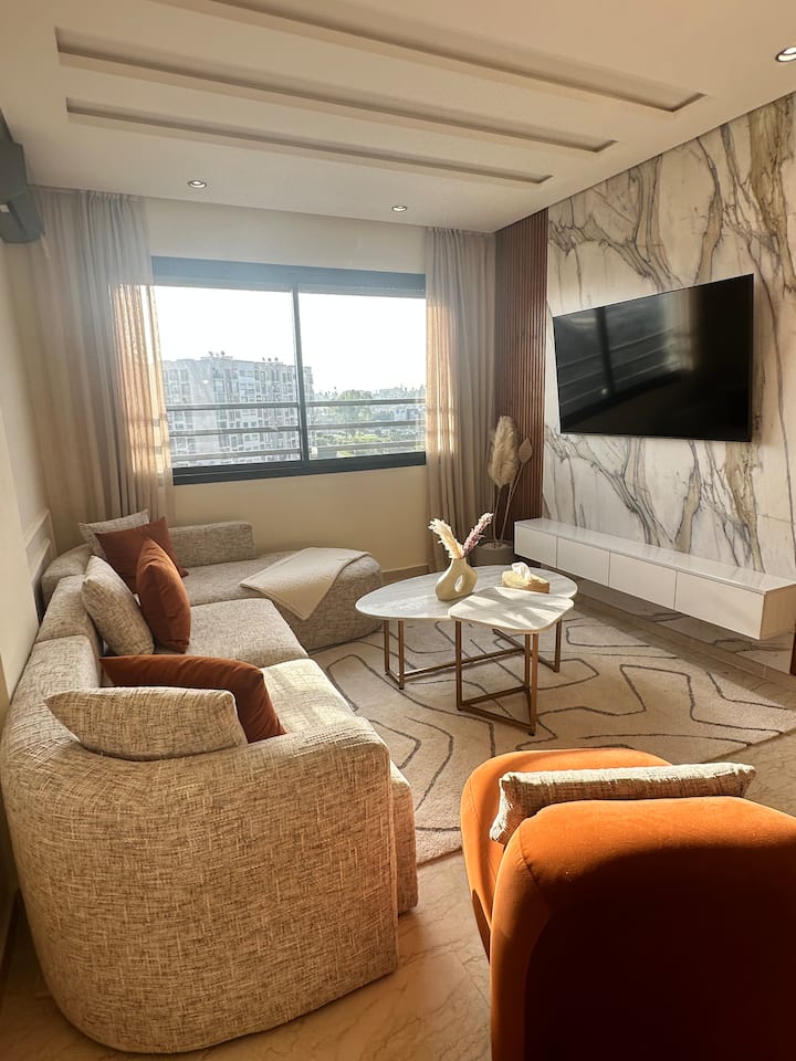 Charming Apartment With A Pool - Casablanca