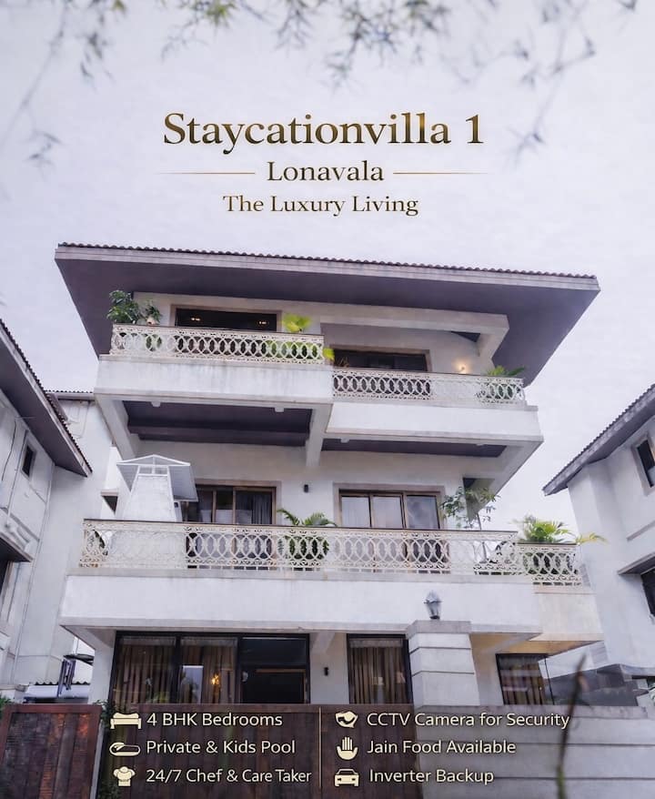 Amiri- Staycation Villa Private Pool & Game Zone - Lonavla