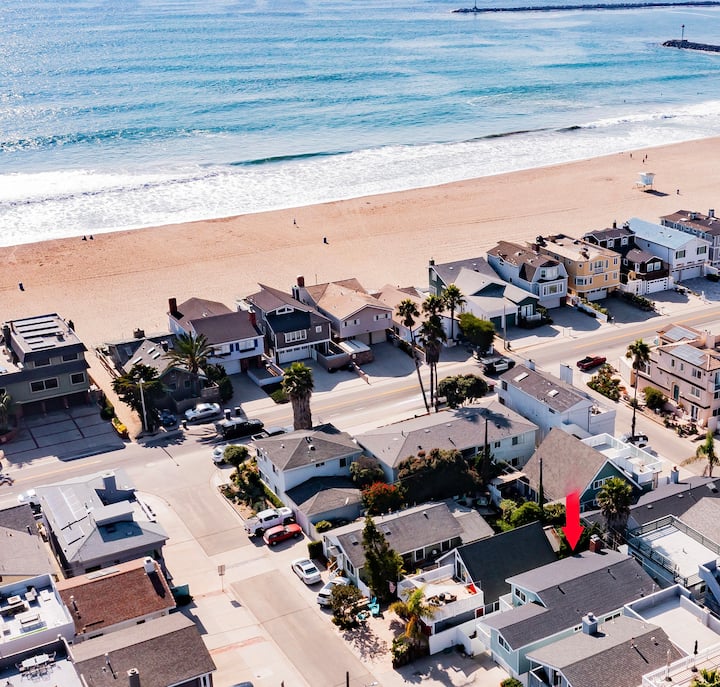 New! Beach House, Steps To Sand, King Bds, Game Rm - Oxnard, CA