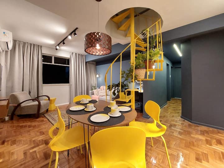 Duplex 3 Quartos Ipanema -Vista E Vaga De Garagem - Rio de Janeiro