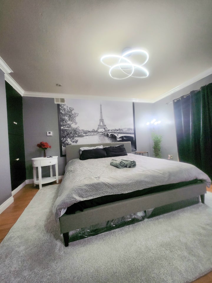 A Night In Paris, King Bed, Fast Wifi, Lax /Sofi - Carson, CA