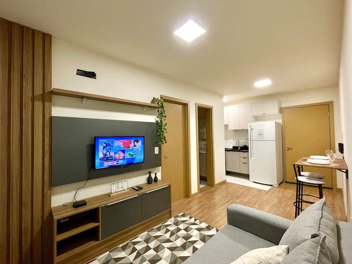 O Melhor Do Centro: Moderno, Completo E C/ Garagem - Santa Maria, Brazil