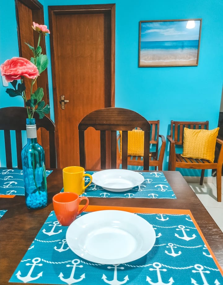 Apto Na Praia Grande, Beira-mar Com Garagem. - Praia Grande