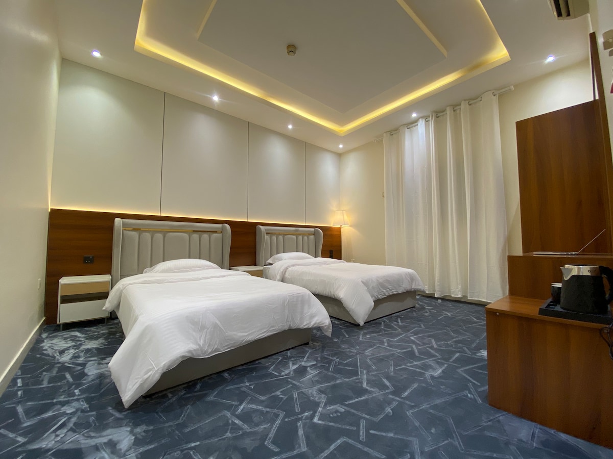 Private room with 2 beds - Serviced apartments for Rent in Riyadh ...