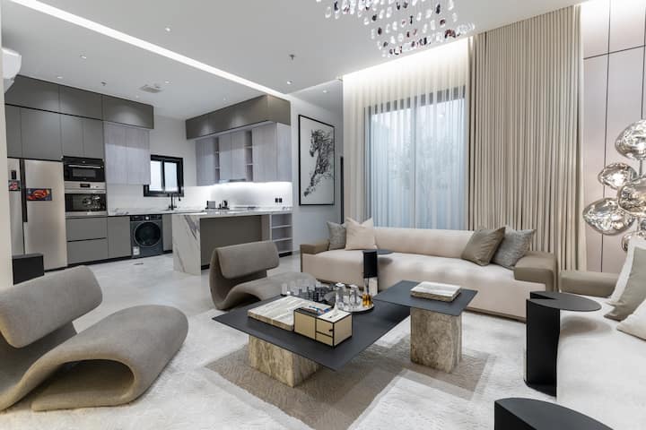 Rozn Co|luxury Apartment Almalqa - リヤド
