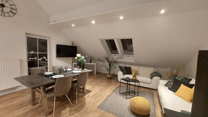 Loft-apartment,  95 Qm Flughafen Muc, Therme Ed - Erding