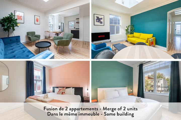 Le Jasmin Fusion | 2 Appartements Côte à Côte ! - Laval