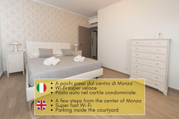 In Centro. Accogliente Con Posto Auto A Pagamento - Monza