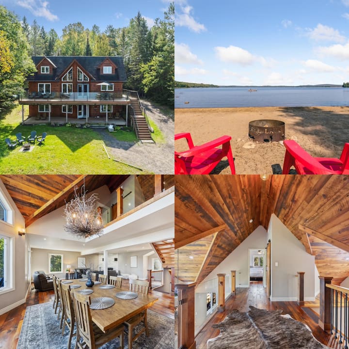 Luxe Lakefront Cottage - Private Sand Beach+hottub - Ontario 60