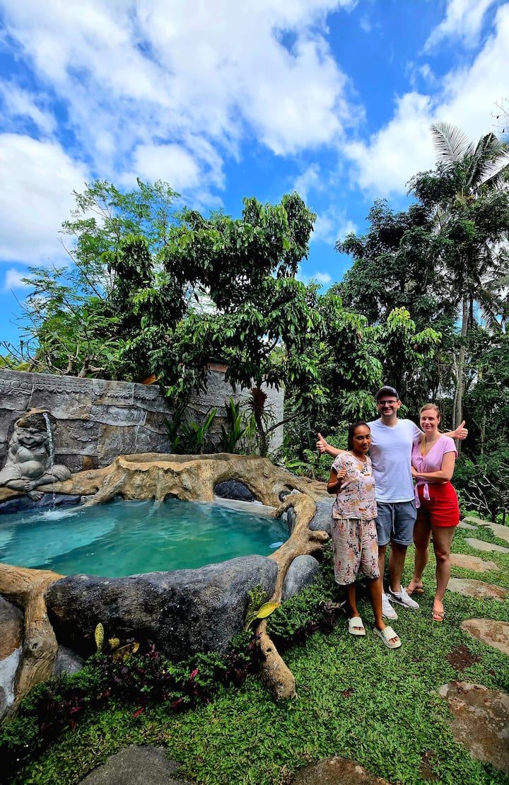 Unique Villa With Jungle View Rau3 - Gianyar